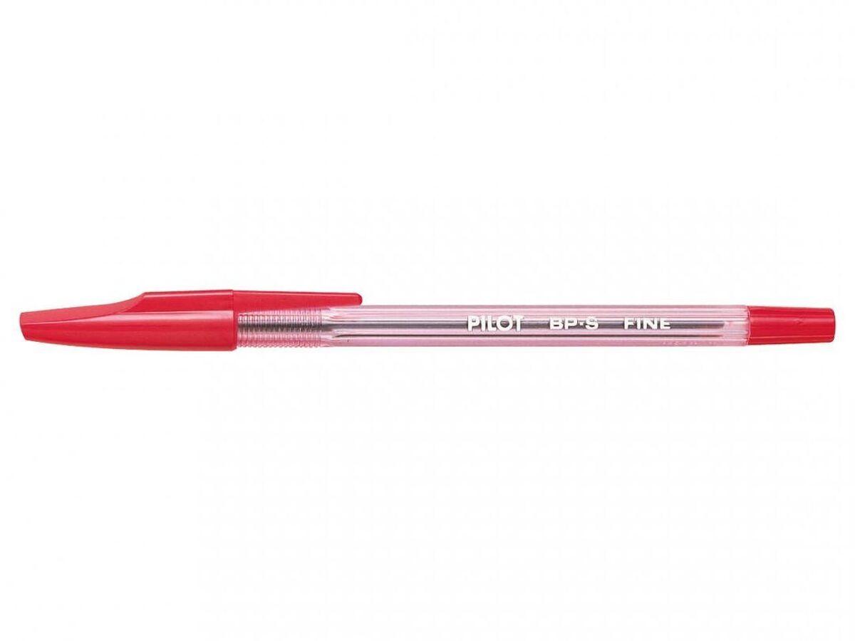 PILOT BP S BALLPOINT PEN Fine Red Pilot PILOT BP S BALLPOINT PEN Fine Red Pilot