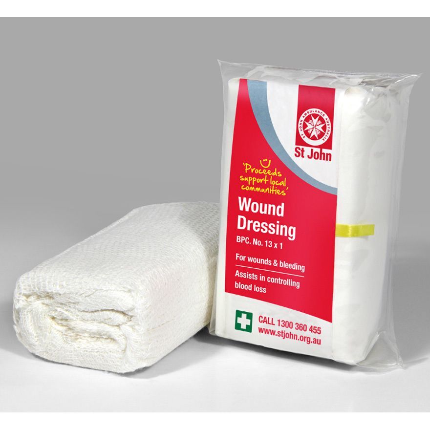 St John Wound Dressing BPC No.13