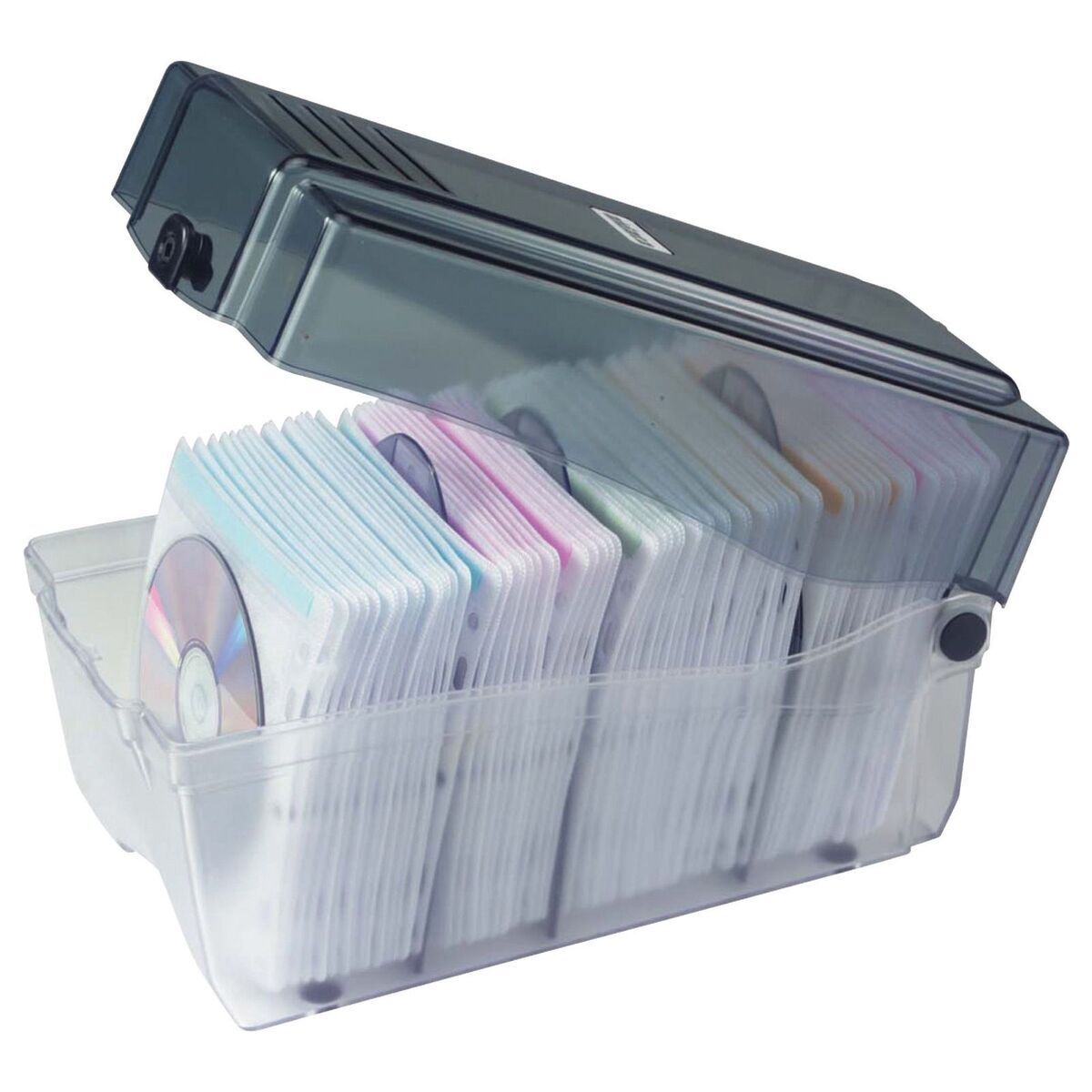 Aurora Cd/Dvd Room 150 Lock With 2 Keys 150 Cap