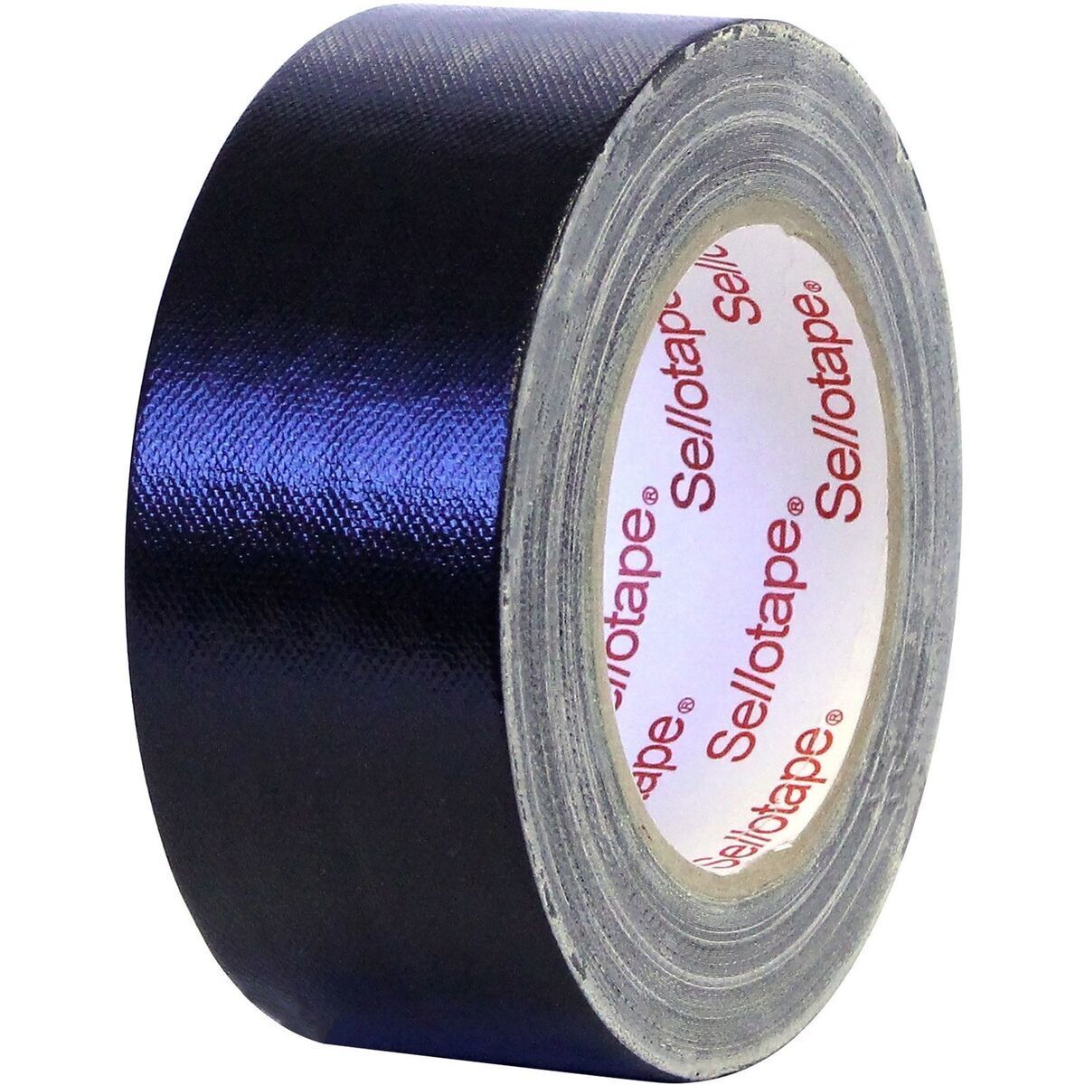 Corporate Stationery Supplies Cloth SELLOTAPE Cloth Tape 48mm X 25m Black Corporate Stationery Supplies Cloth SELLOTAPE Cloth Tape 48mm X 25m Black