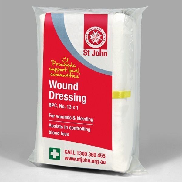 St John Wound Dressing BPC No.13